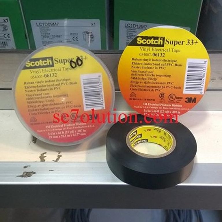 3M Isolasi Scotch Super 33+ Vinyl Electrical Tape | Shopee Indonesia