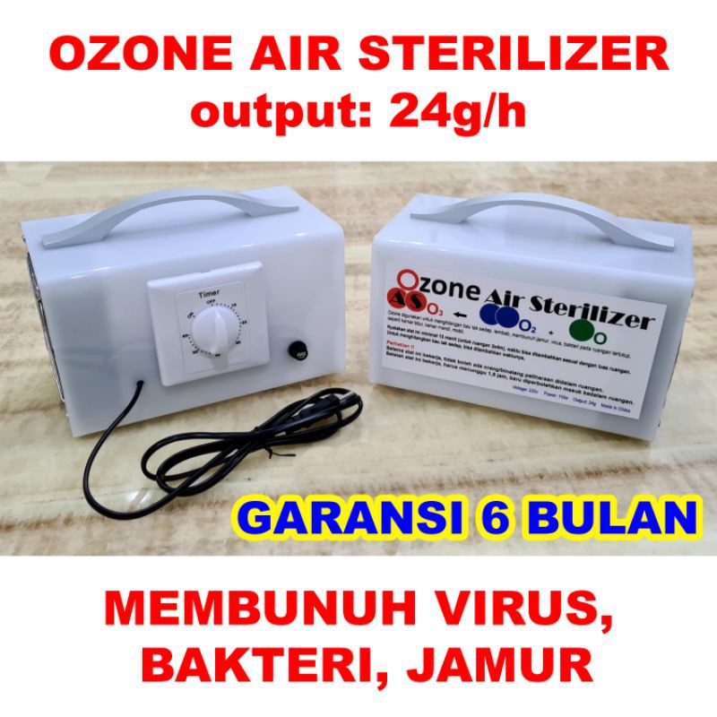 Jual Ozone Air Sterilizer 24g/jam (mesin generator ozon) Indonesia|Shopee Indonesia