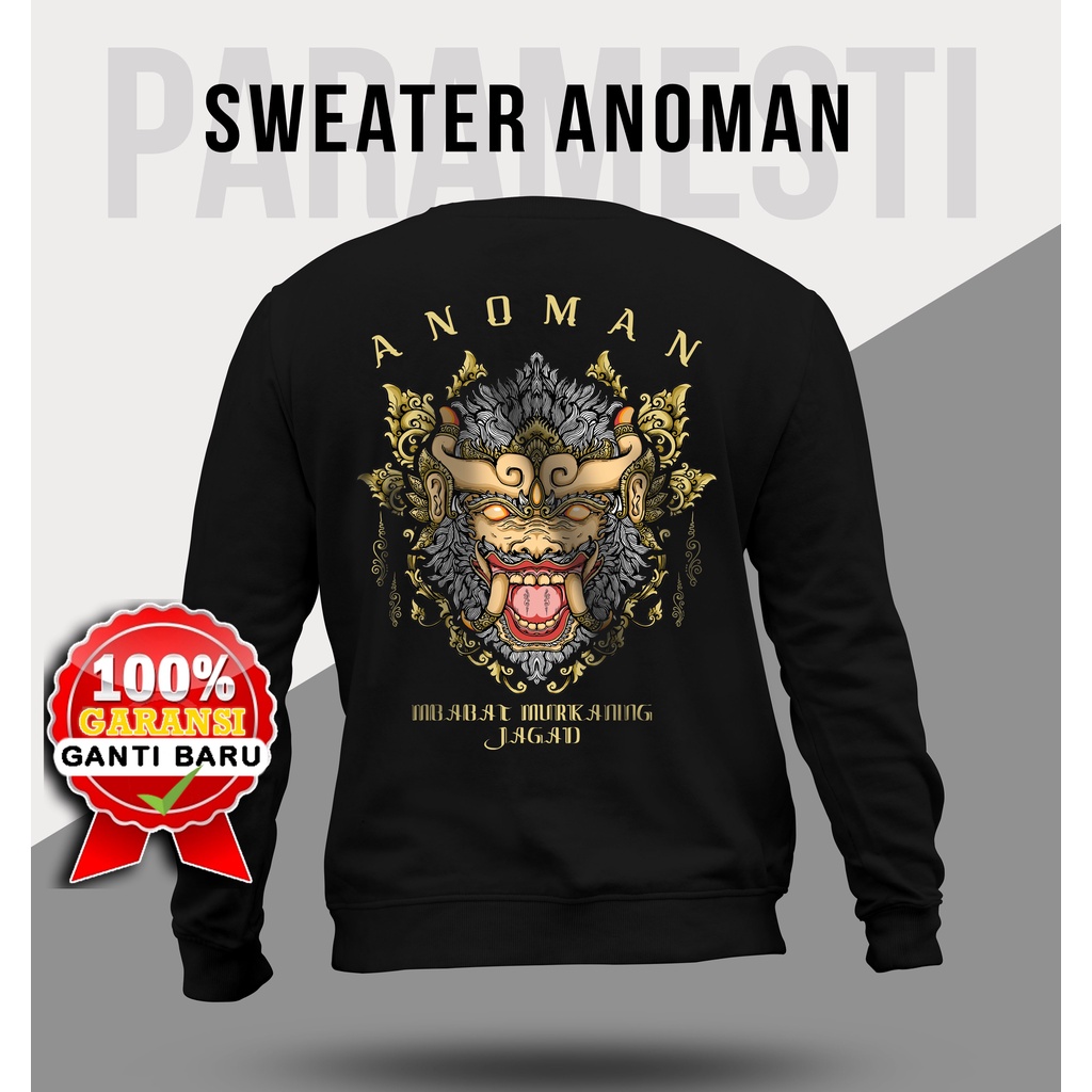 Jual Sweater Jawa Wayang Anoman | Shopee Indonesia