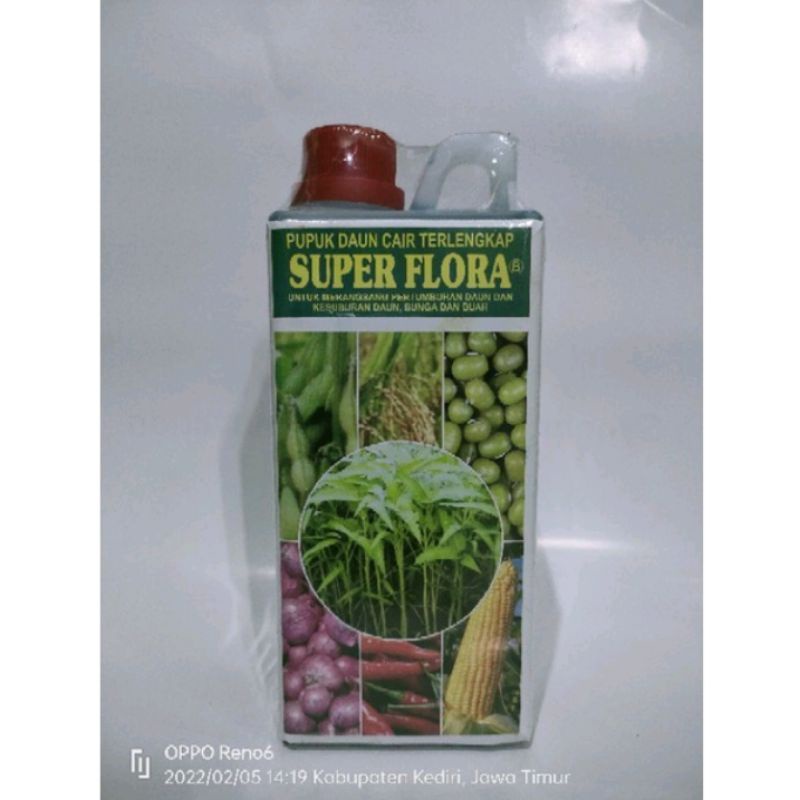 Jual COD Sale 2.2 Pupuk Cair Lengkap Super Flora Kemasan 1000ml ...