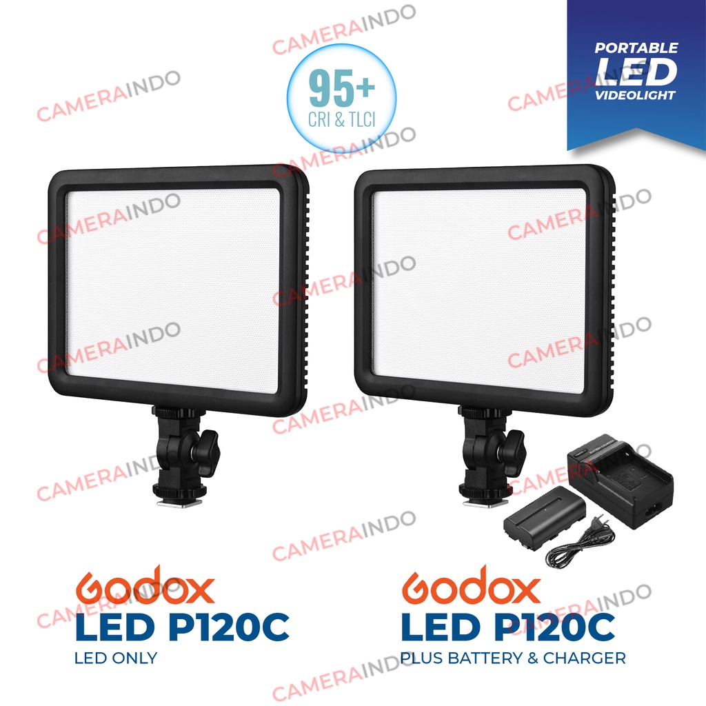 Jual LED Godox P120c 120c Video Light portable kamera vlog | Shopee ...