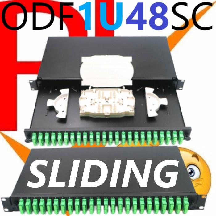 Jual ODF 48c OTB Rack 48Core FC ST SC APC UPC 48 Core Adapter Tanpa ...