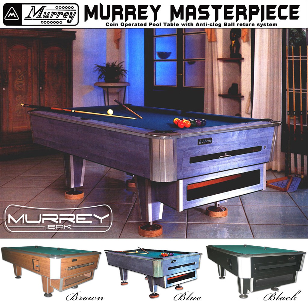 Jual Murrey Masterpiece 7 ft Coin Pool Table - Meja Billiard Biliar ...