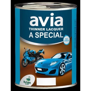 Jual Avia Thinner A Special Lacquer 1/2 Lt, 1 Liter Thinner Avian | Shopee Indonesia