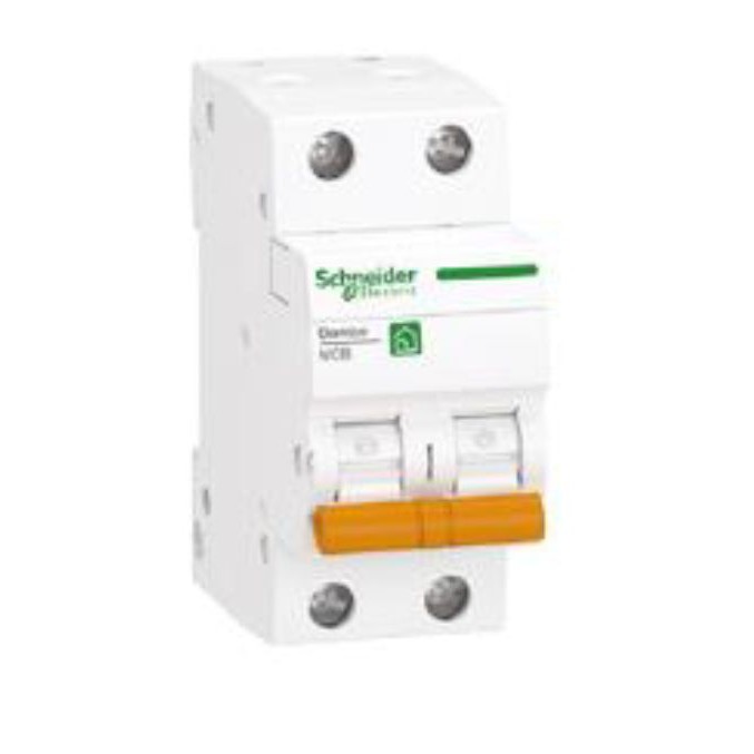 Jual MCB SCHNEIDER MCB DOMAE 6kA 2 Pas 2 PHASE 2P 2A 4A 6A 10A 16A 20A 25A 32A 40A | Shopee ...