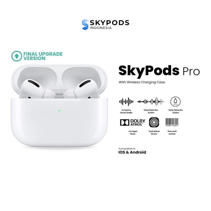 Sky Pods Pro 2022 Wireless Charging Case (IMEI & Serial Number ...