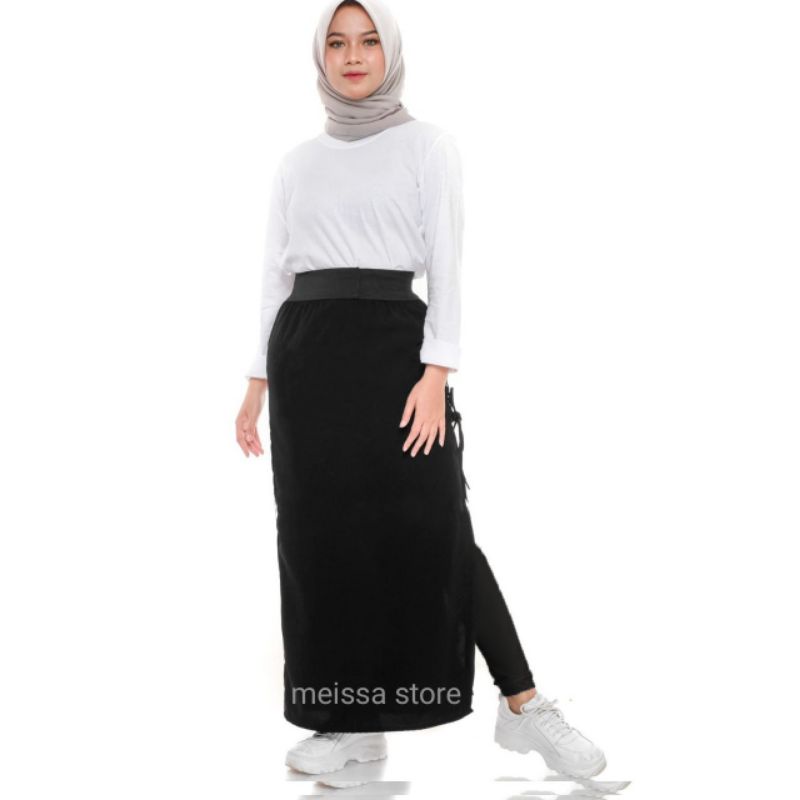 Jual Stelan Rok Panjang legging Olahraga Rok Olahraga Muslimah Rok ...