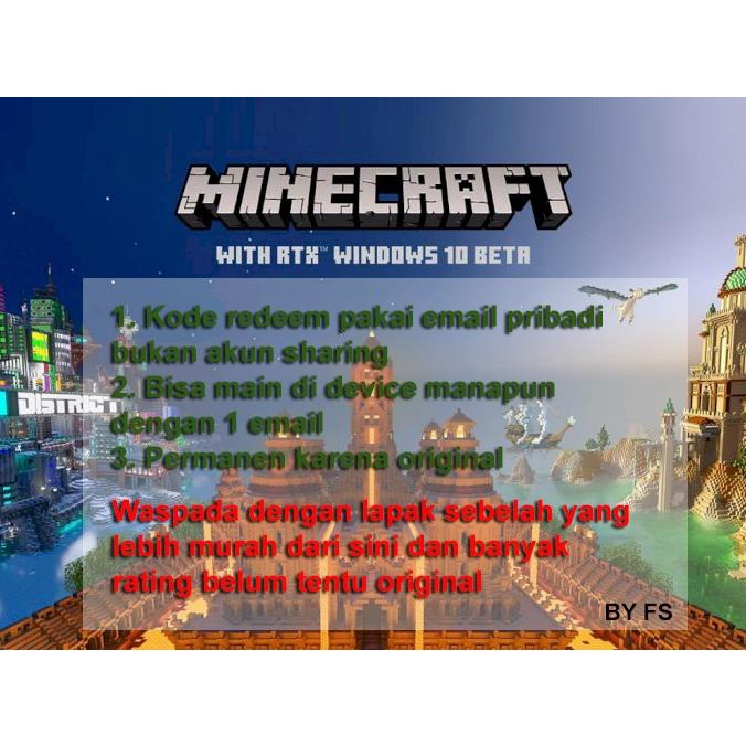 Harga minecraft. windows 10 Terbaru Mei 2026 | BigGo Indonesia