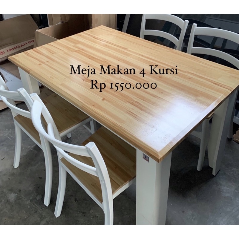 Jual meja makan mdf | Shopee Indonesia