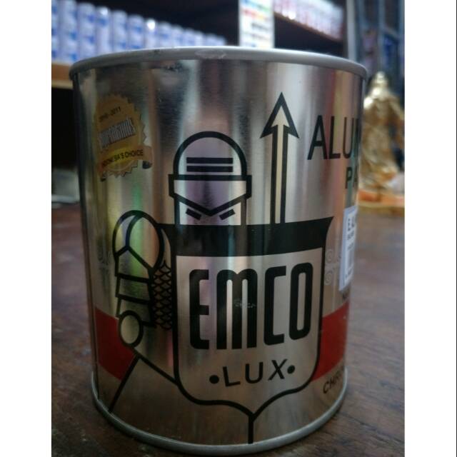 Jual CAT EMCO LUX ALUMINIUM PAINT ( SILVER) | Shopee Indonesia