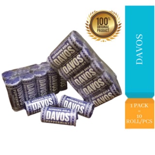 Jual Permen Davos Roll Permen Jadul Rasa Pappermint Isi 10 Roll | Shopee Indonesia