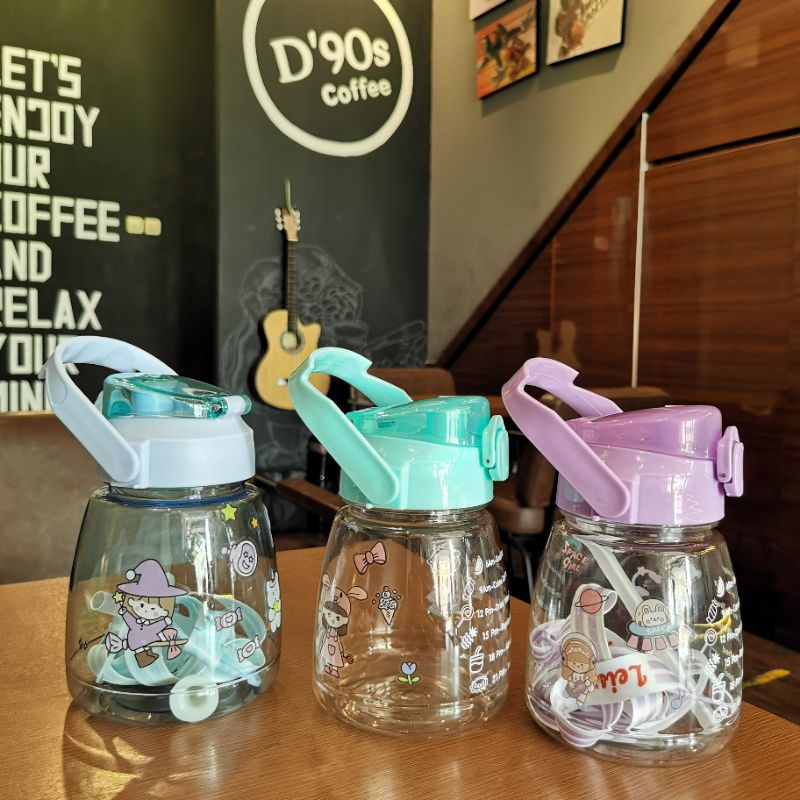 Jual Botol Gemoy Bening 1.3Liter/Botol Viral/Botol Minum 1300ML Bening ...