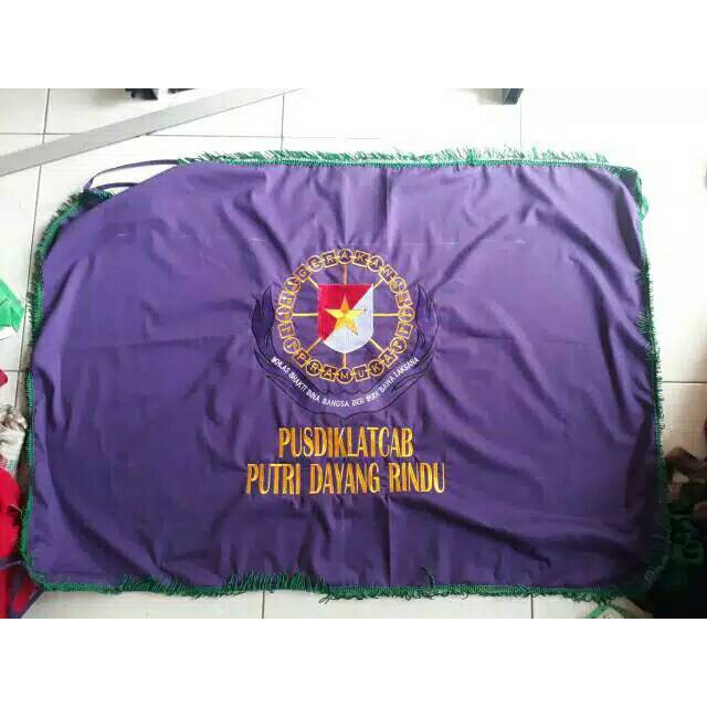 Jual Custom Bendera Bordir Depan Belakang | Shopee Indonesia