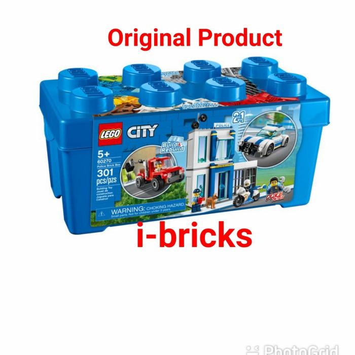 Jual Brick | Lego City 60270 Police Brick Box | Shopee Indonesia