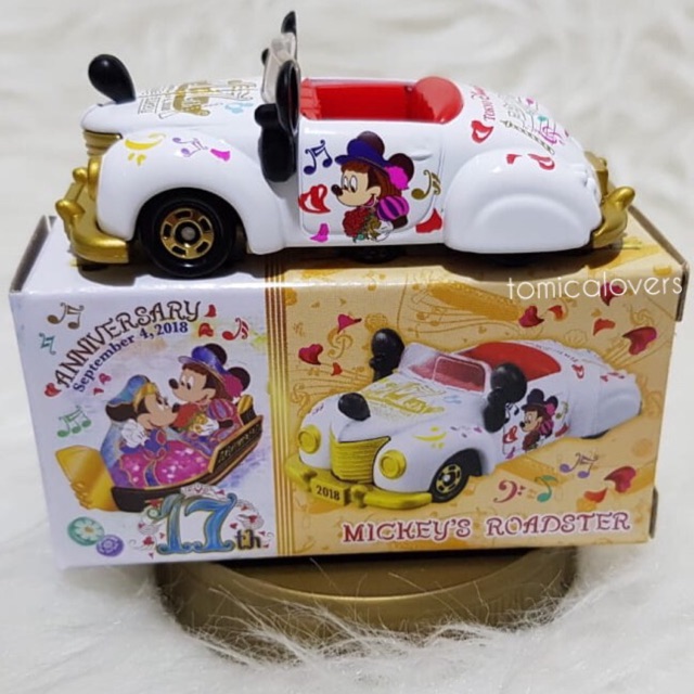 Jual Tomica Disney Resort Roadster 17 th Anniversary Disney Sea Tomica 17th | Shopee Indonesia