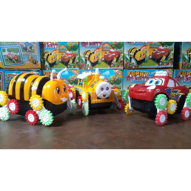 Jual Mainan Anak Tumbling Car Jungkir balik Roda Gila | Shopee Indonesia