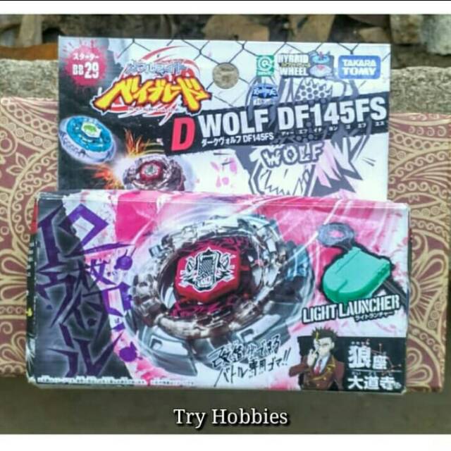 Blue Dark Wolf Beyblade