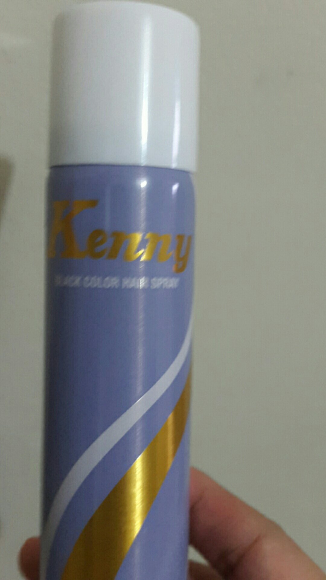 KENNY ALL VARIANT Hair spray WARNA hitam coklat bronze merah biru hijau ...