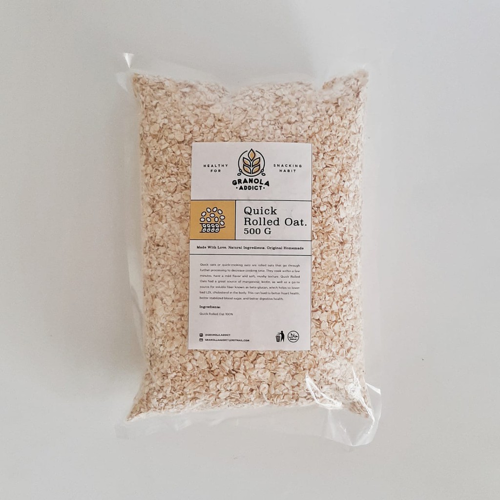 Jual Quick Rolled Oat / Gandum Instan 500 G | Shopee Indonesia