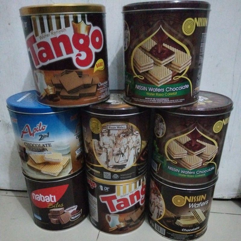 Jual kaleng bekas seukuran kaleng wafer tango dll | Shopee Indonesia
