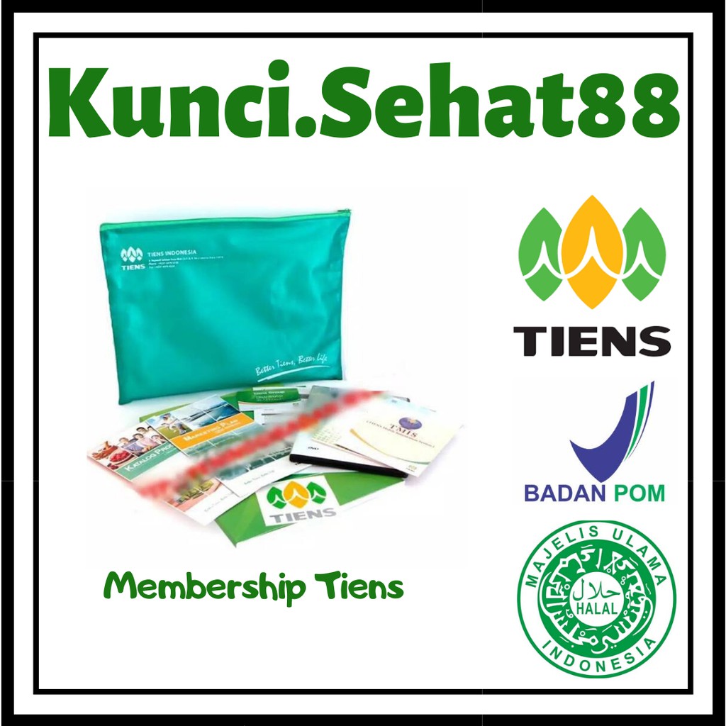 Membership Tiens Tianshi Indonesia / Kartu Anggota Distributor Resmi ...