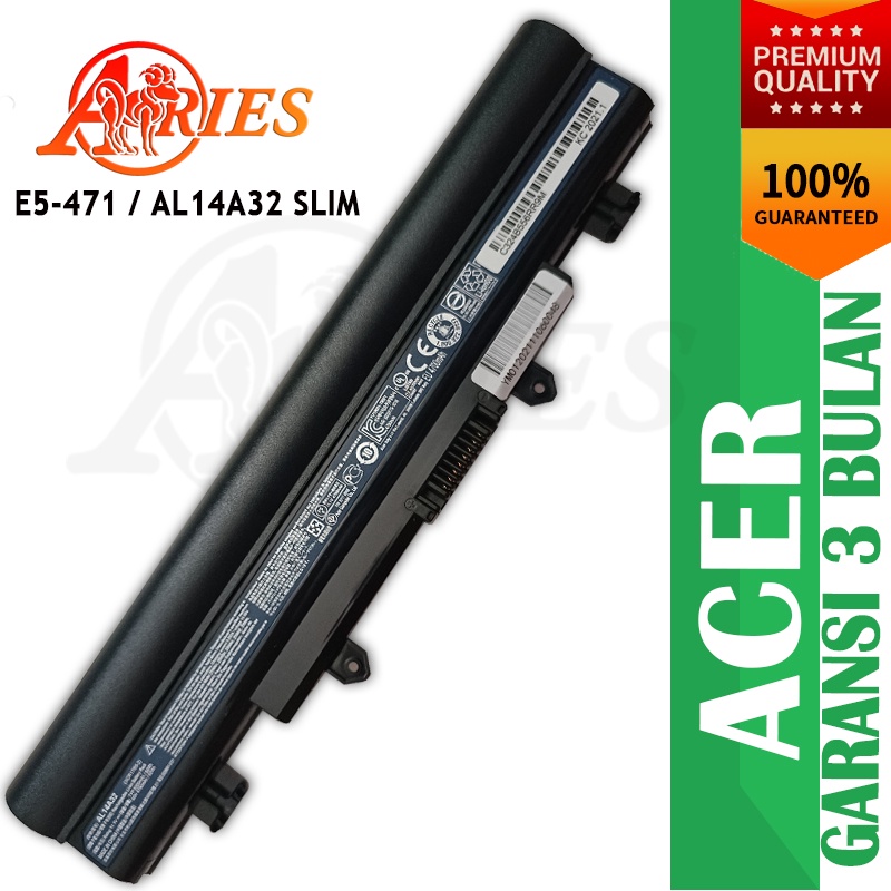 Jual Baterai Laptop Acer Aspire E14 E15 E5-471 E5-511 E5-521 E5-531 E5 ...