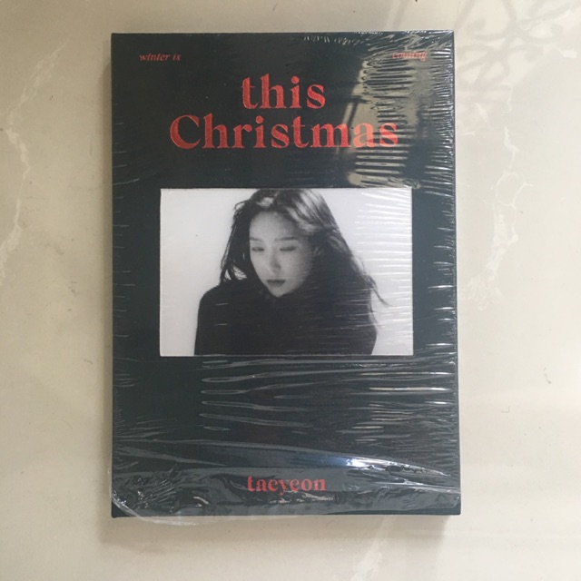 Jual Taeyeon SNSD This Christmas Album Unsealed + Photocard/PC | Shopee Indonesia