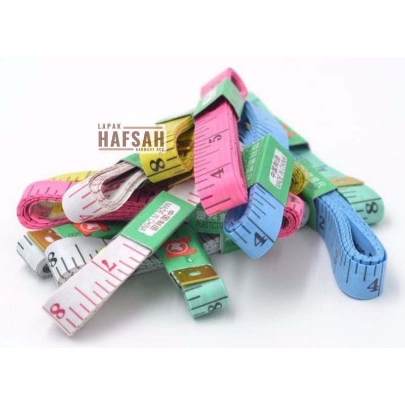 Jual Meteran Alat ukur 150cm Besar Kecil - Meteran Pakaian Baju ...