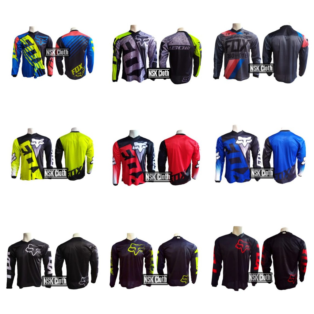 JERSEY SEPEDA / BAJU SEPEDA MTB SEPEDA LIPAT SELI DOWNHILL MOTOCROSS ...