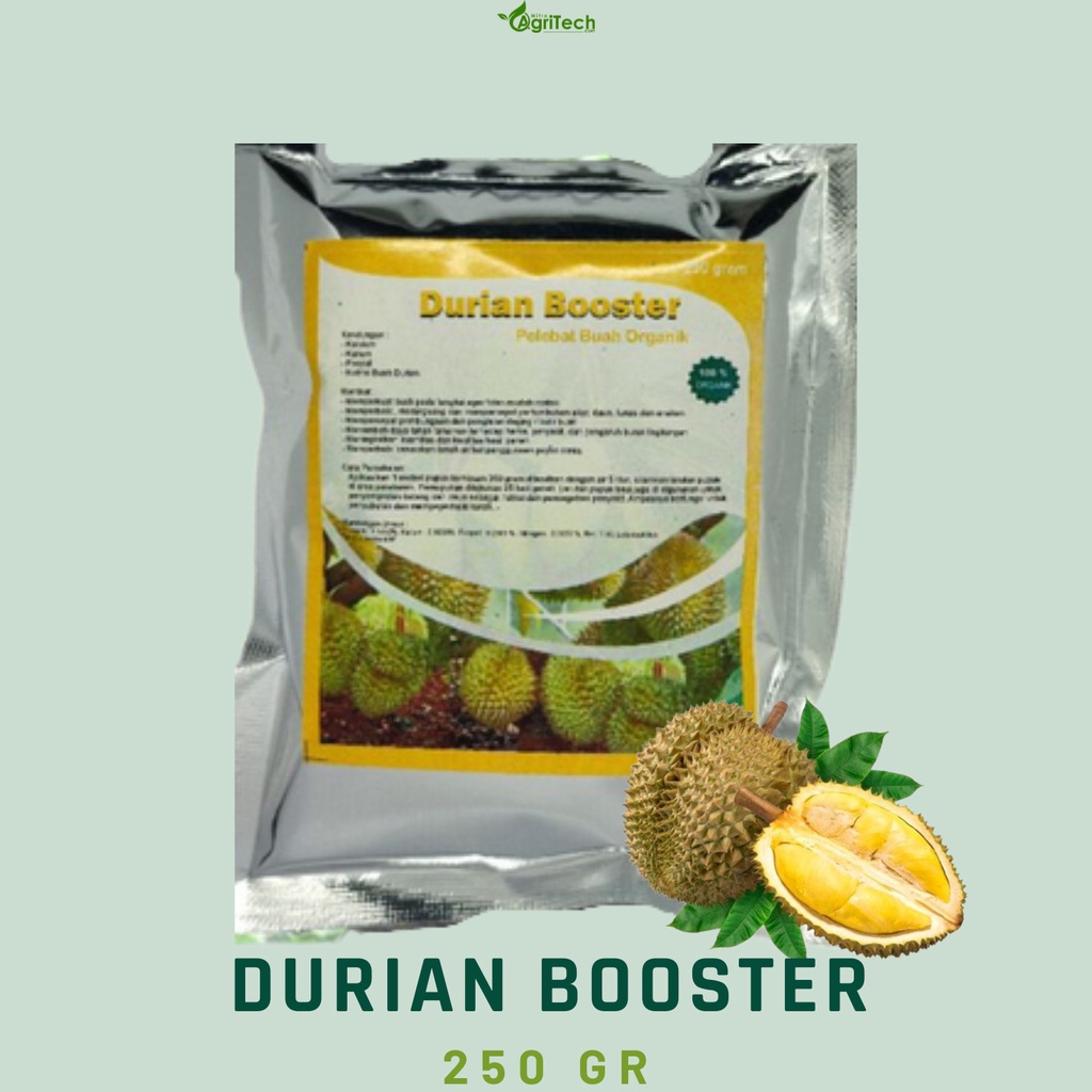 Jual BOOSTER DURIAN PUPUK ORGANIK PEMACU CEPAT BERBUAH LEBAT BESAR MANIS ANTI RONTOK PERANGSANG ...