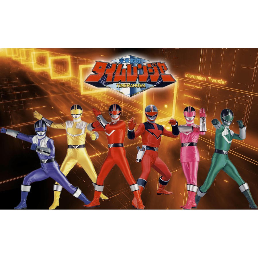 Jual DVD Super Sentai Mirai Sentai Timeranger Subtitle Indonesia ...