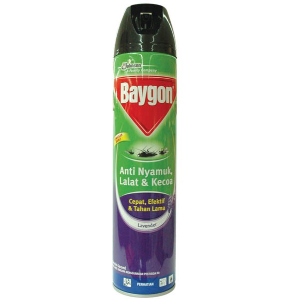Jual BAYGON AEROSOL LAVENDER 600 ML | Shopee Indonesia