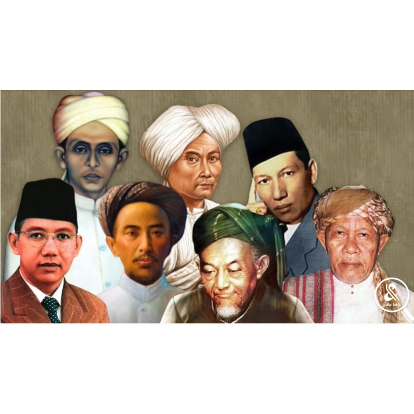 Jual Lukisan murah lukisan cetak hiasan dinding gambar ulama Indonesia ...