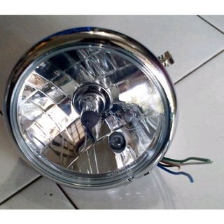 Jual Lampu depan cb 100 rekflektor cb pesek GL 100 gl pro megapro tiger ...