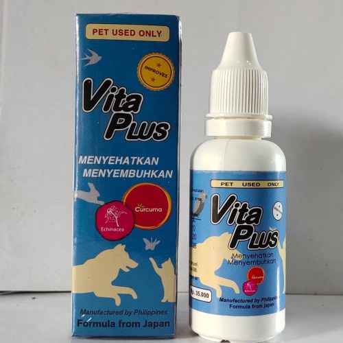 Jual Vita Plus 30 ml - Vitamin Kucing | Shopee Indonesia