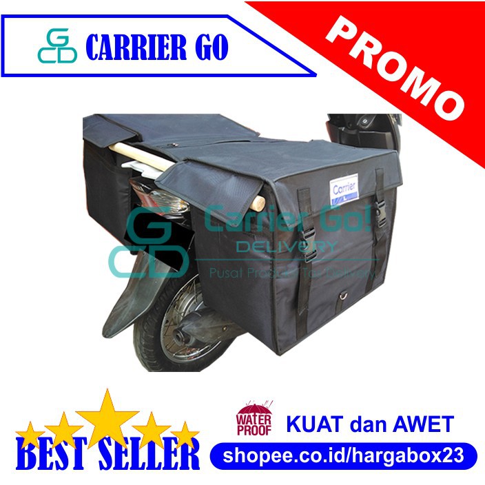 Jual Tas Motor Custom CARRIER Tas Keranjang / Tas Obrok / Tas Pos / Tas ...