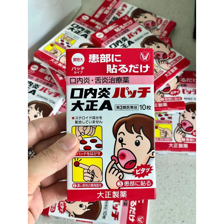 Jual Taisho Stomatitis Konaien Canker Sore Patch Obat Sariawan Anak ...