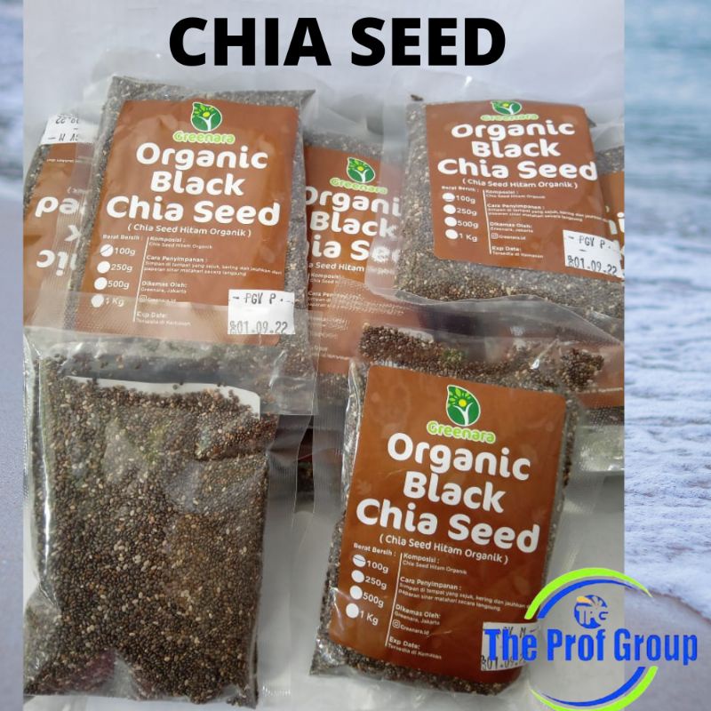 BLACK CHIA SEED ORGANIK - CHIASEED BLACK ORGANIK- REMPAH CIA SEED HITAM ...