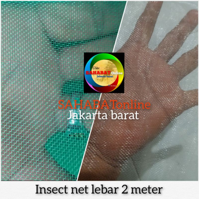 Jual insect net kasa hijau putih lebar 2 meter | Shopee Indonesia Jual insect net kasa hijau putih lebar 2 meter | Shopee Indonesia