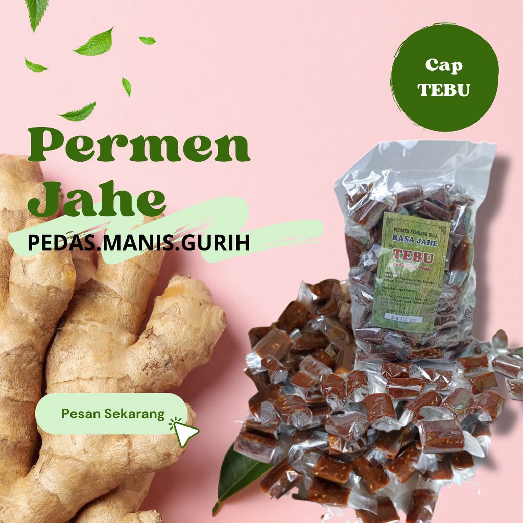 Jual Permen Jahe Asli Pekalongan Kualitas Super Berat 250gr | Shopee ...