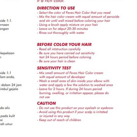 Harga feves crystal colorant 300ml Terbaru Jan 2025 | BigGo Indonesia