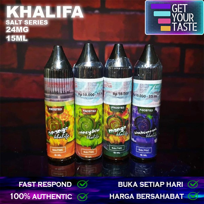 Jual Liquid Khalifa Salt Series Mango Blackcurrant Honeydew by Khalifa ...
