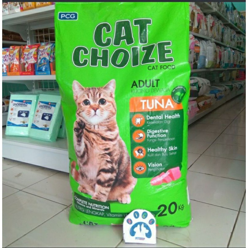 Jual Go sen Only Cat Choize Tuna 20 kg Makanan Kucing 20 kg Cat Choize ...
