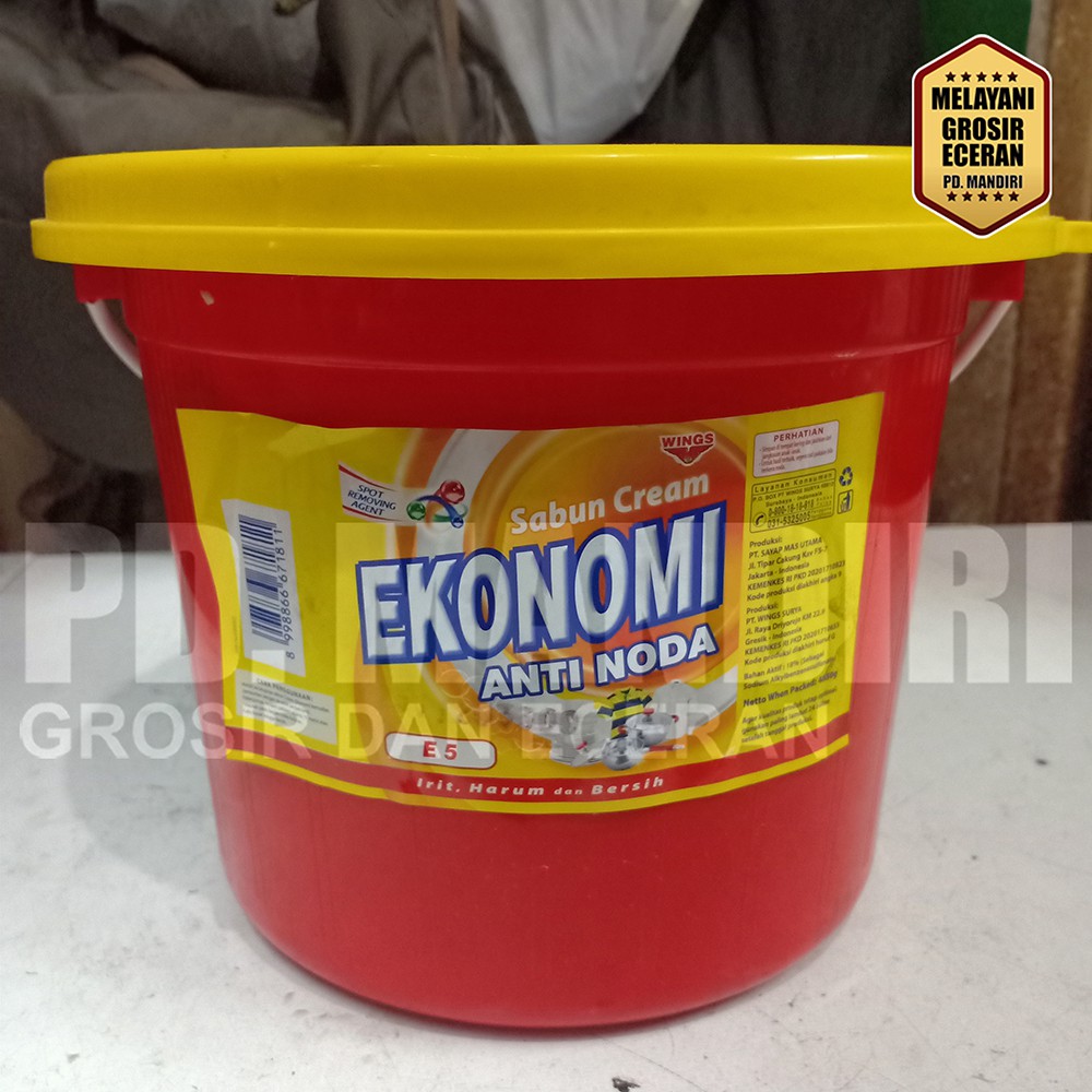 Jual EKONOMI SABUN CREAM SABUN COLEK 5 KG | Shopee Indonesia