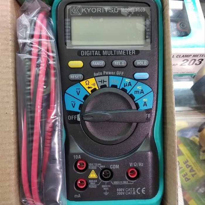 Jual KYORITSU 1009 DIGITAL MULTIMETER ORIGINAL ASLI 100% | Shopee Indonesia