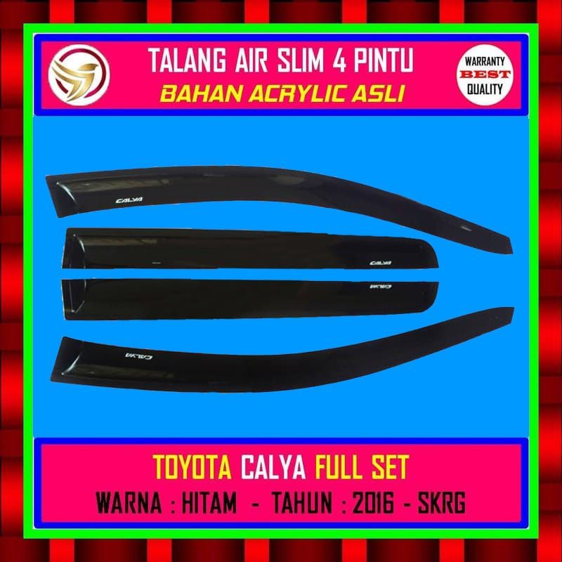 Jual TALANG AIR MOBIL - 4 PINTU FULL SET - TOYOTA CALYA - TAHUN - 2016 - 2017 - 2018 - 2019 ...
