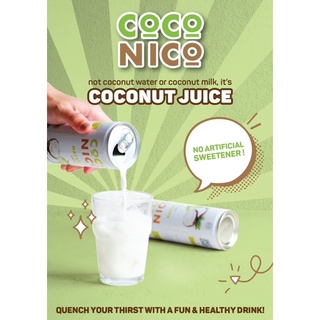 Jual Coco Nico coconut juice with milk 245ml | Shopee Indonesia