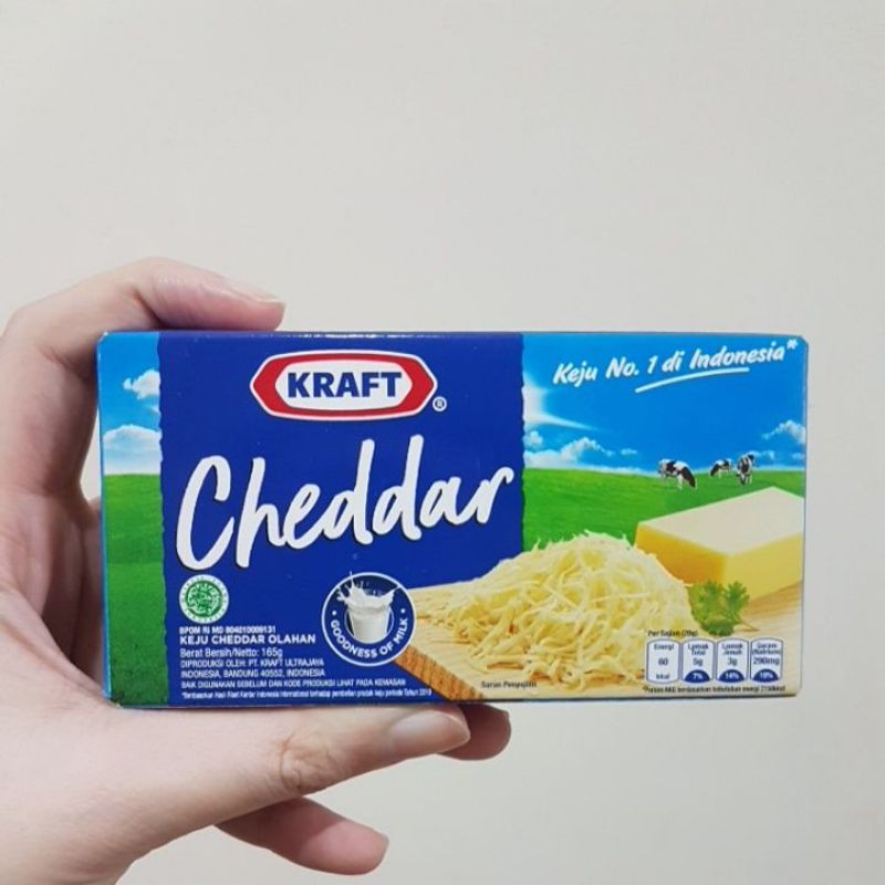 Jual Keju Kraft Cheddar Batang Parut 165 gr Cheese | Shopee Indonesia