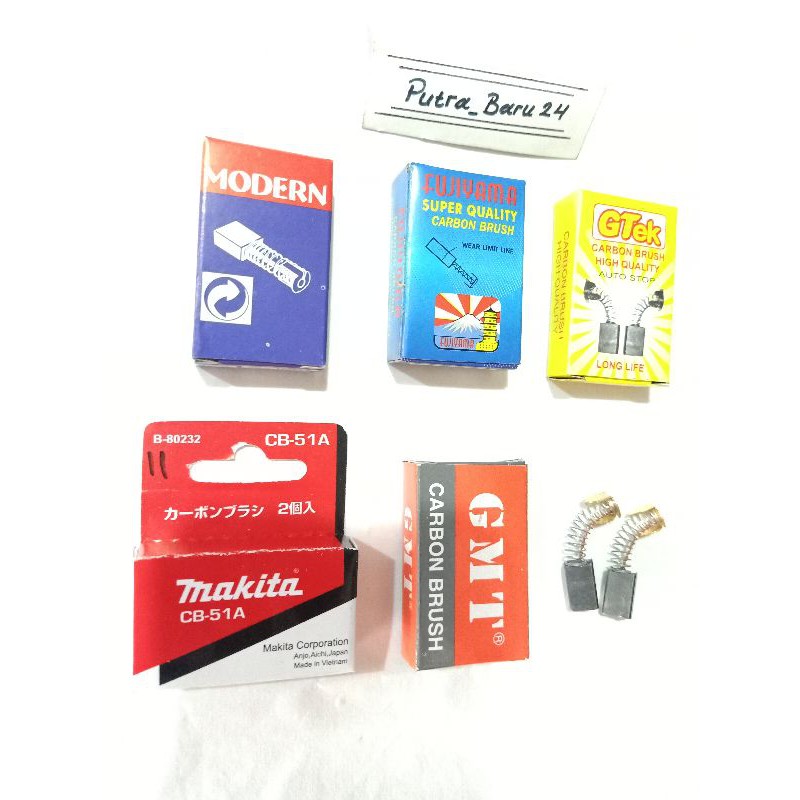Jual CARBON BRUSH ARANG SEPUL BOSTEL CB 51 MODERN/ FUJIYAMA | Shopee Indonesia
