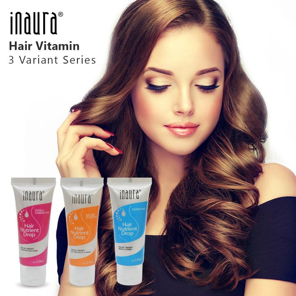 Jual INAURA Hair Nutrient Drop Vitamin Rambut - 10 ml | Shopee Indonesia